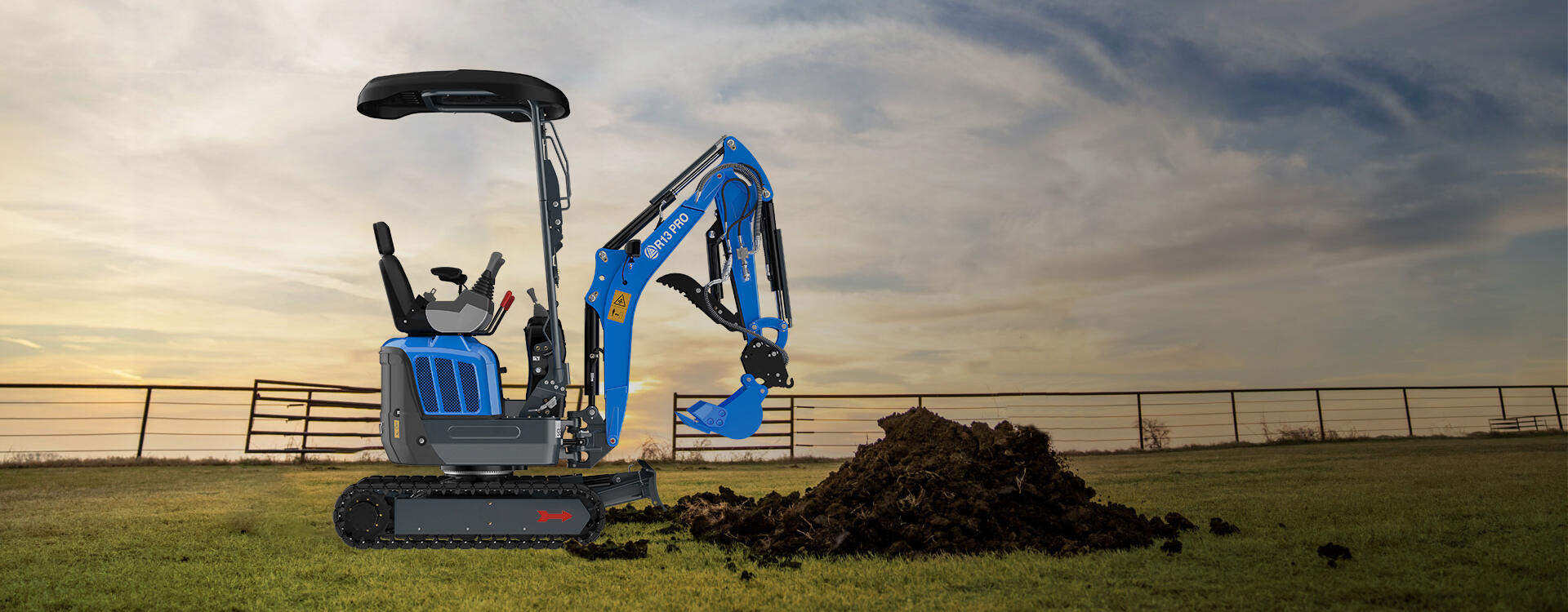 Rippa R13 PRO Mini Excavator Review: The Best Compact Machine for Tight ...