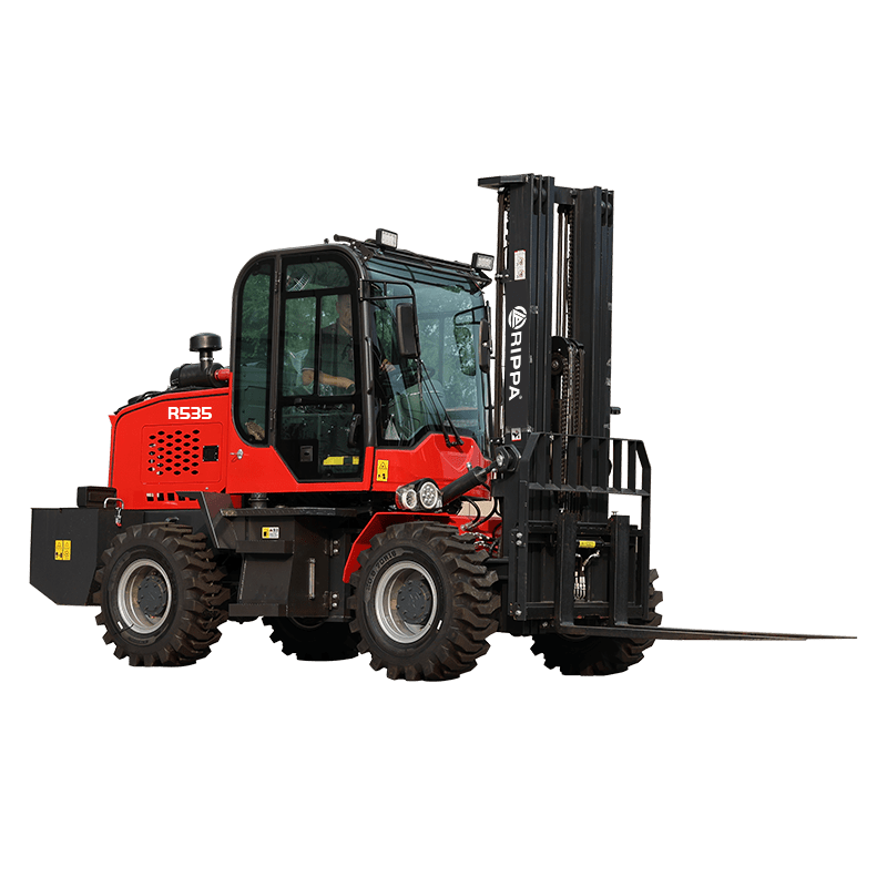 R535 Rough Terrain Forklift - Chinese Mini Excavator-Mini Skid Steer ...