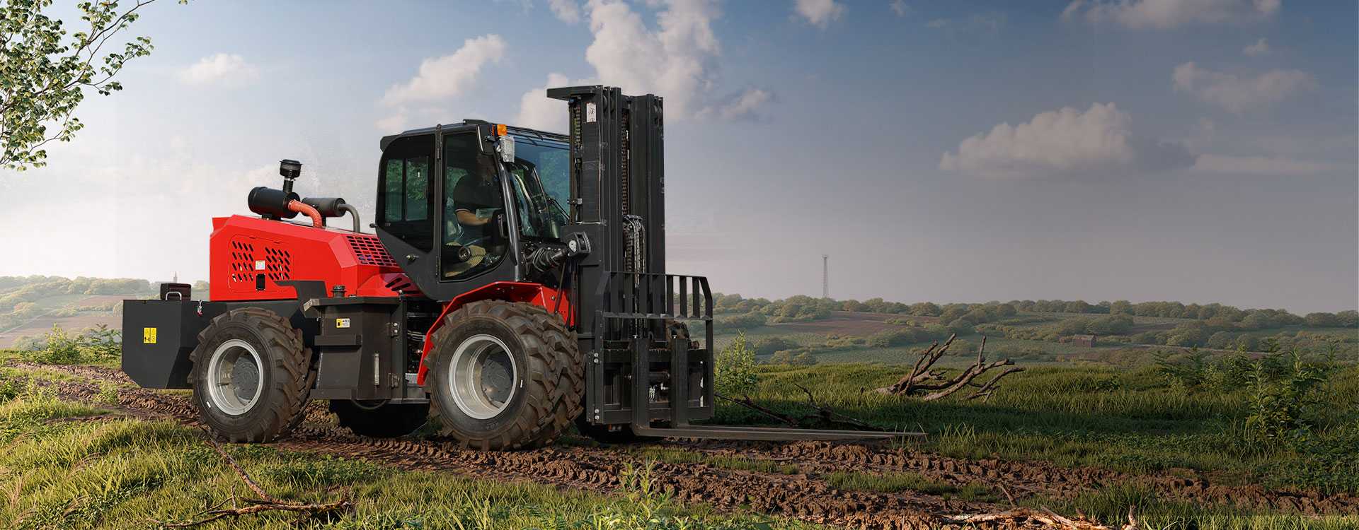 R555 Rough Terrain Forklift - China rippa manufacturer