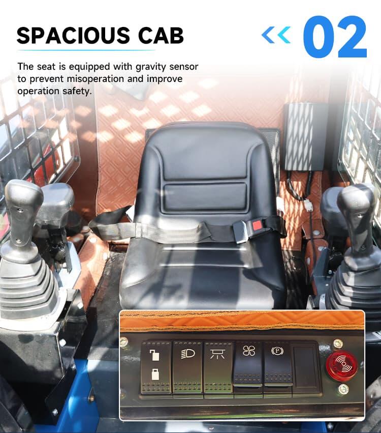 Extremely flexible, precise control - RIPPA RS07 crawler skid loader ...