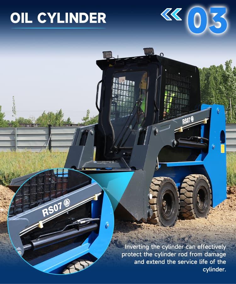 Extremely flexible, precise control - RIPPA RS07 crawler skid loader ...