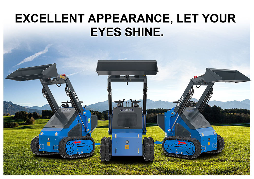 Rippa RS04 skid loader: a compact and efficient multifunctional ...