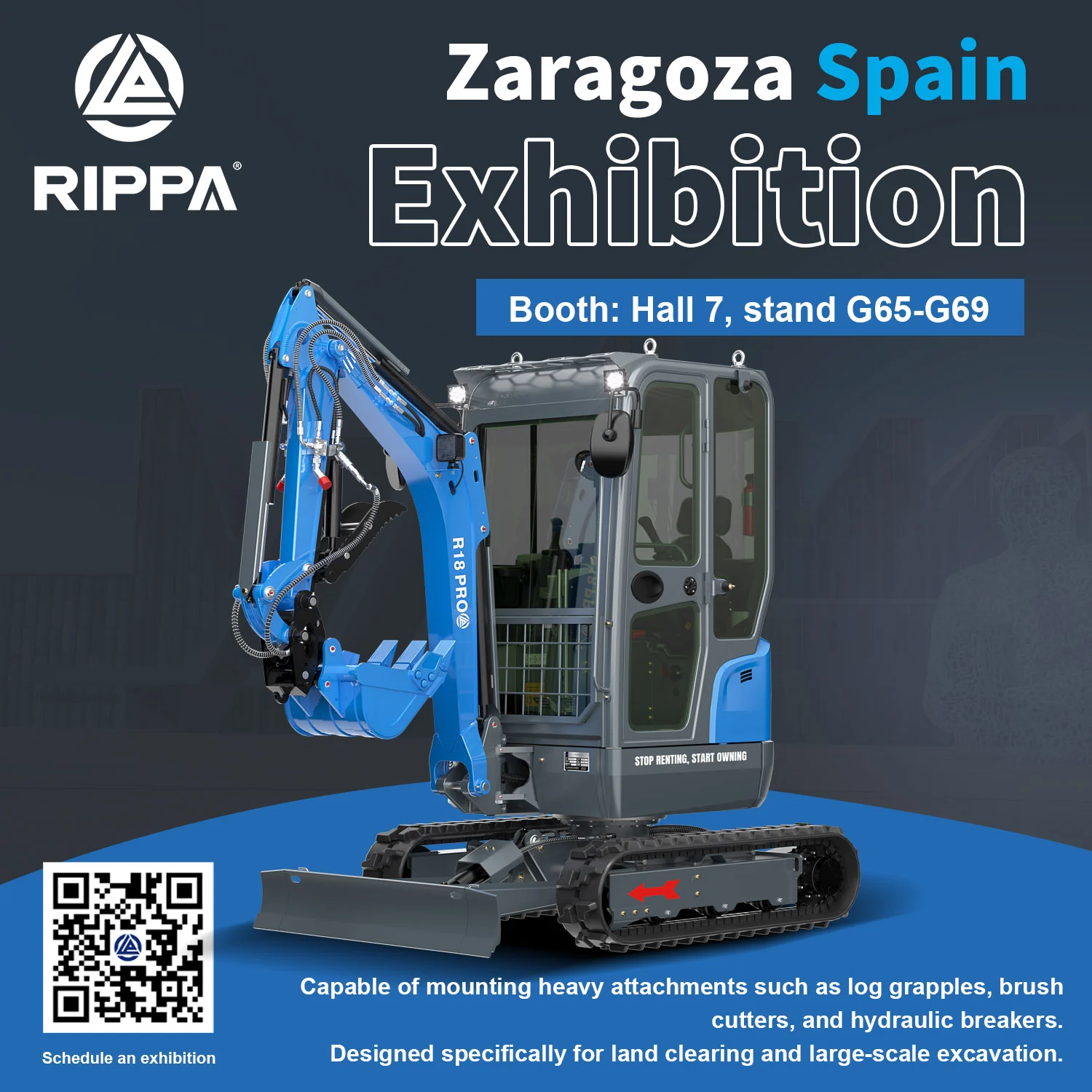 Discover RIPPA RS06 PRO at Zaragoza, Spain Trade Show - Chinese Mini ...