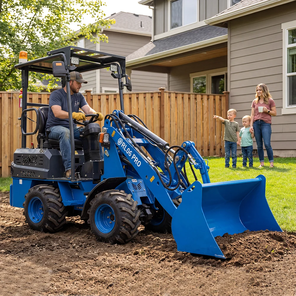 Compact Wheel Loaders for Efficient Material Handling - Chinese Mini ...